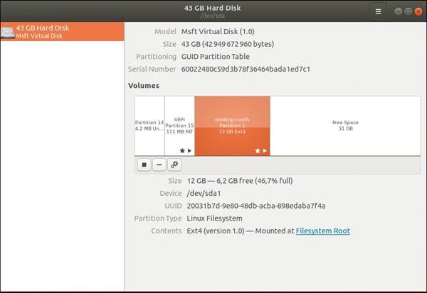 Resize disk for Ubuntu Hyper-V Quick Create image